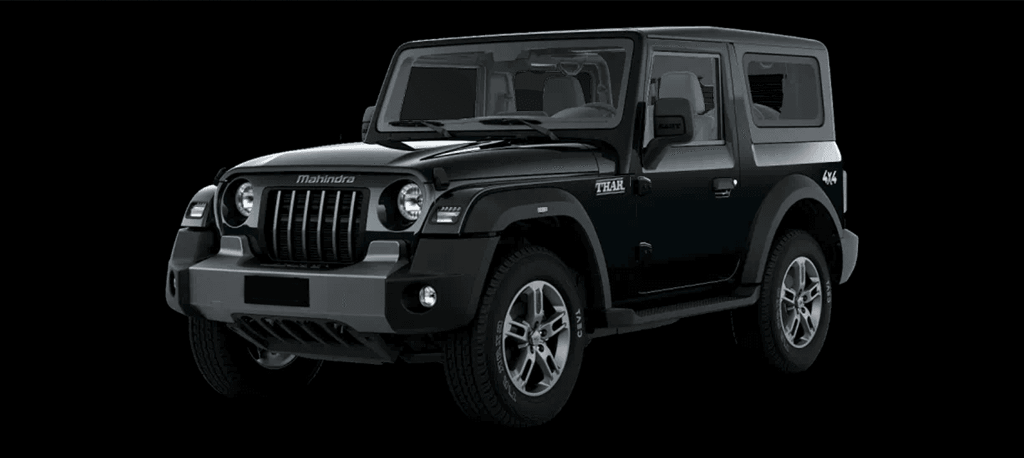 Mahindra Thar Models - Explore all Thar Variants from Base to Top Models